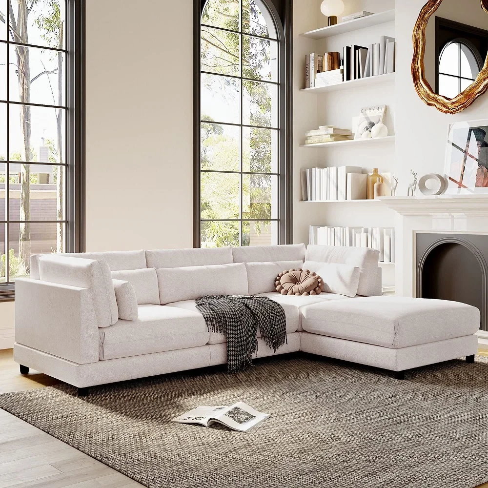 Custom L Shaped Couches Dubai & Abu Dhabi - Premium quality